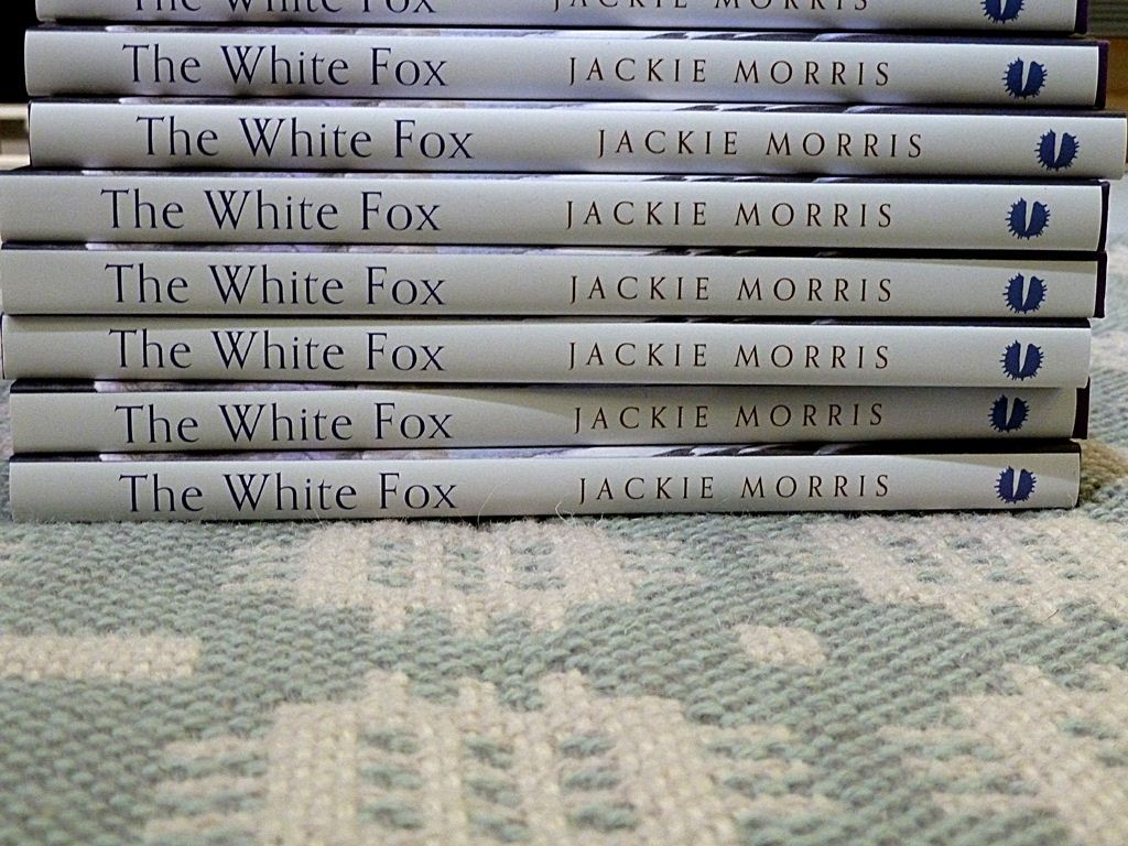 The White Fox by Jackie Morris. Solva Woollen Mill