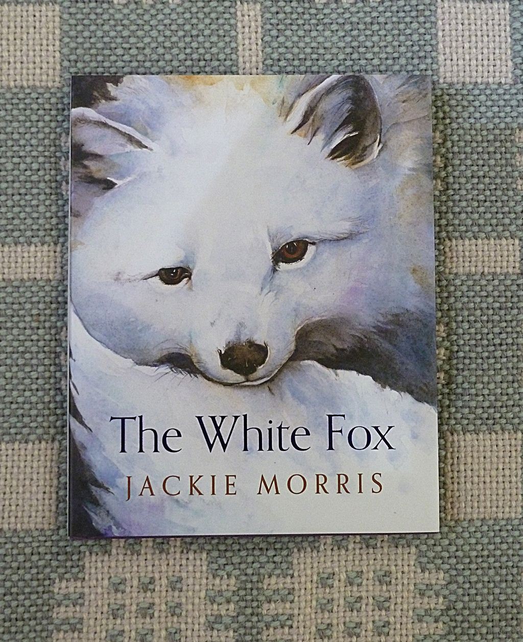 The White Fox by Jackie Morris. Solva Woollen Mill