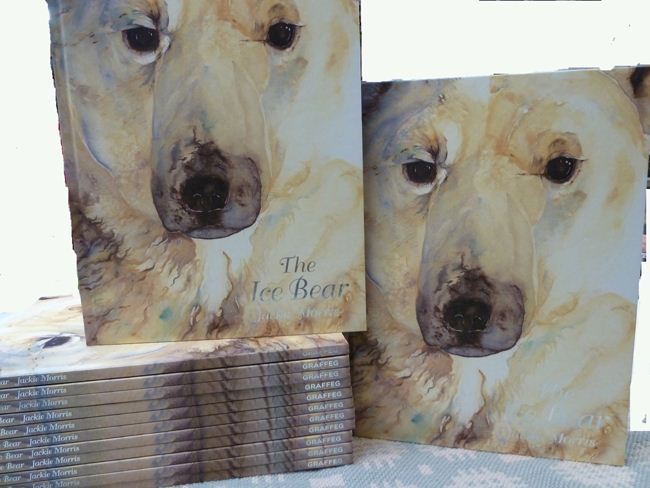 The Ice Bear by Jackie Morris. Solva Woollen Mill